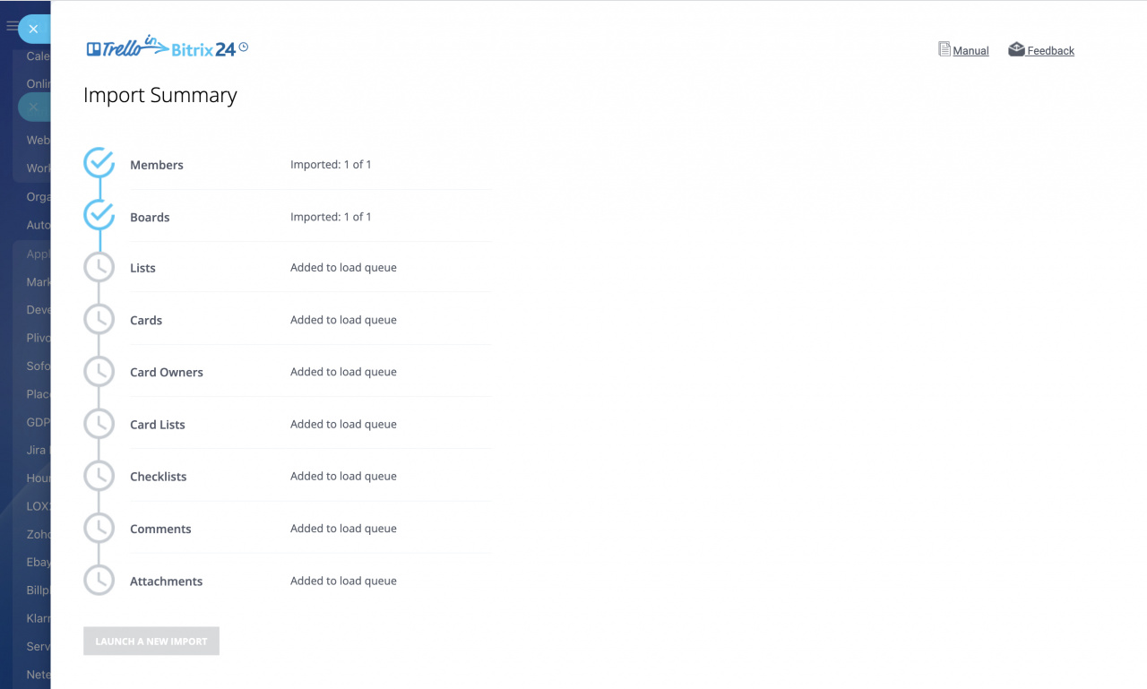 Trello data migration